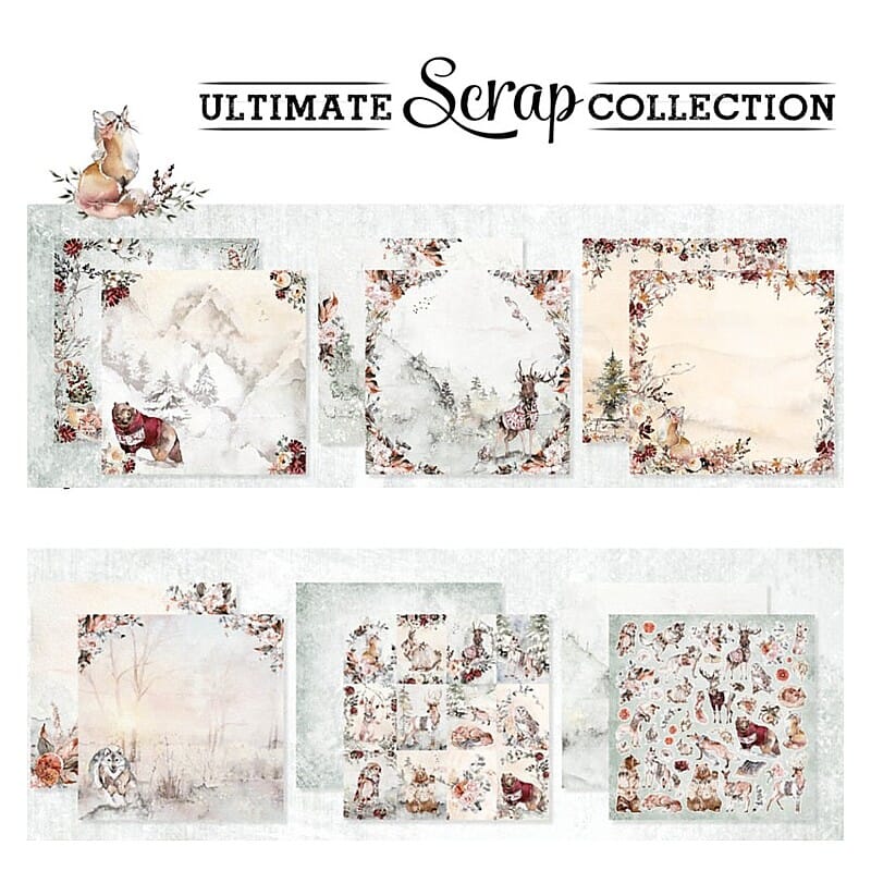 Ultimate Scrap Collection - 12 dbl sidige ark/ 200 gsm - Rasmus Design