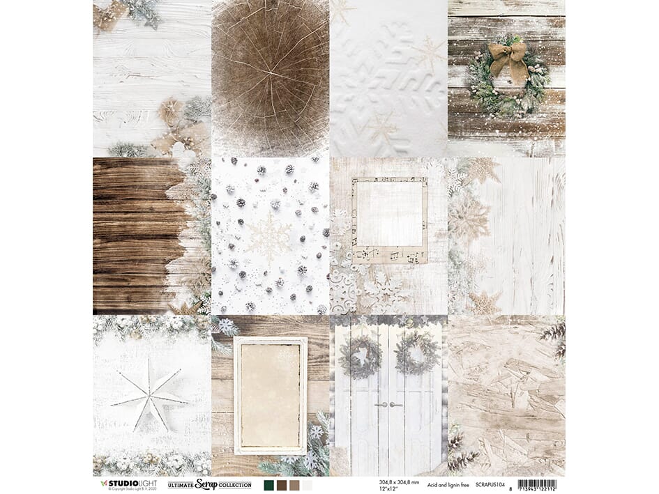 Ultimate Scrap Collection 104 - 30x30 - tosidig - Rasmus Design